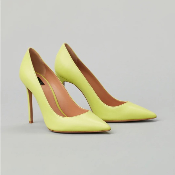 Lita by Ciara | Shoes | Lita By Ciara Italian Leather Acid Lime Point ...